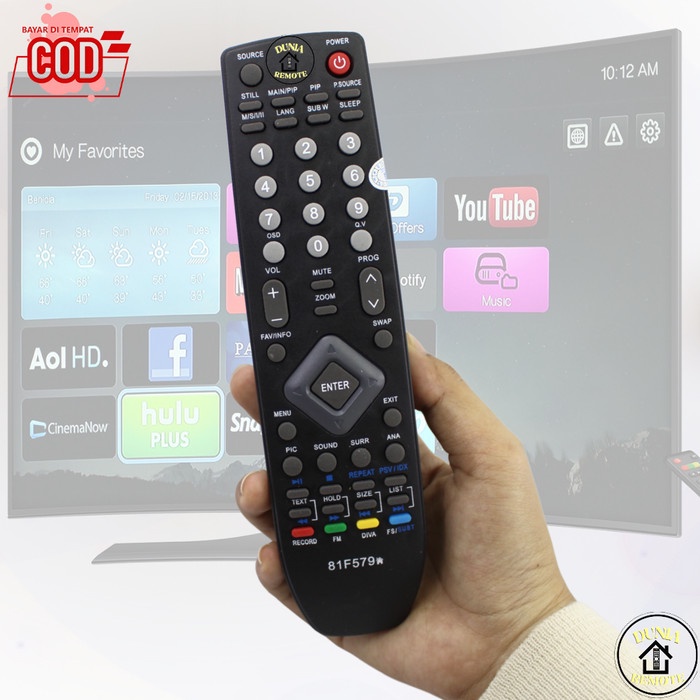 Jual Remot flat Led / Lcd multi Polytron tipe 81F579 | Shopee Indonesia