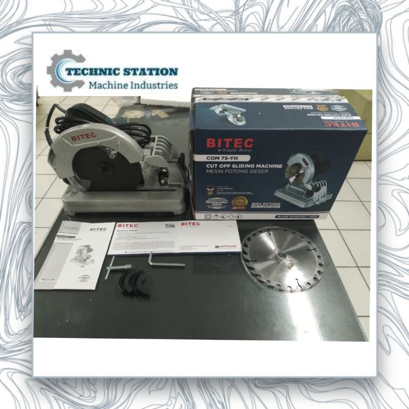 Jual Mesin Potong Cutting Wheel Bitec COM 7S-YH 7inch | Shopee Indonesia