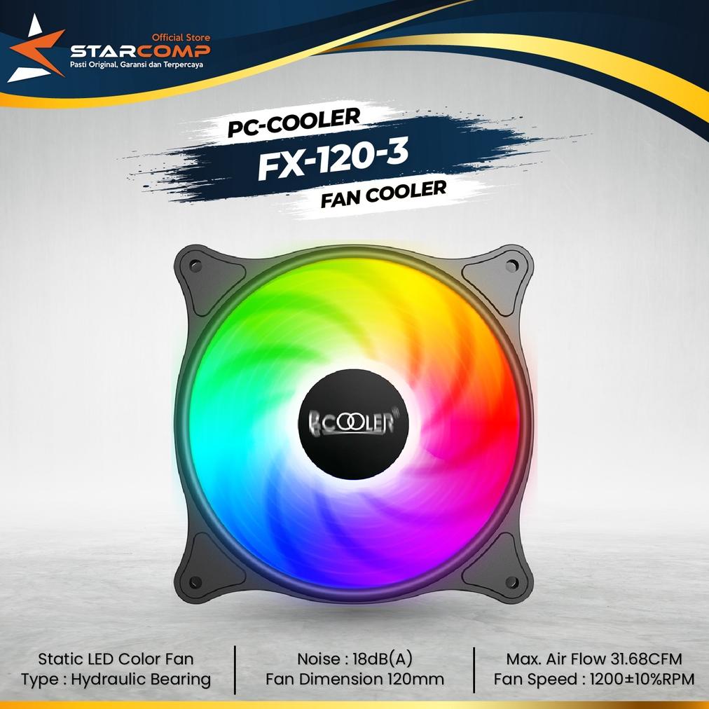 Jual Fan Casing PCCOOLER HALO DYNAMIC COLOR 120MM FAN FX-120-3 Cooler ...