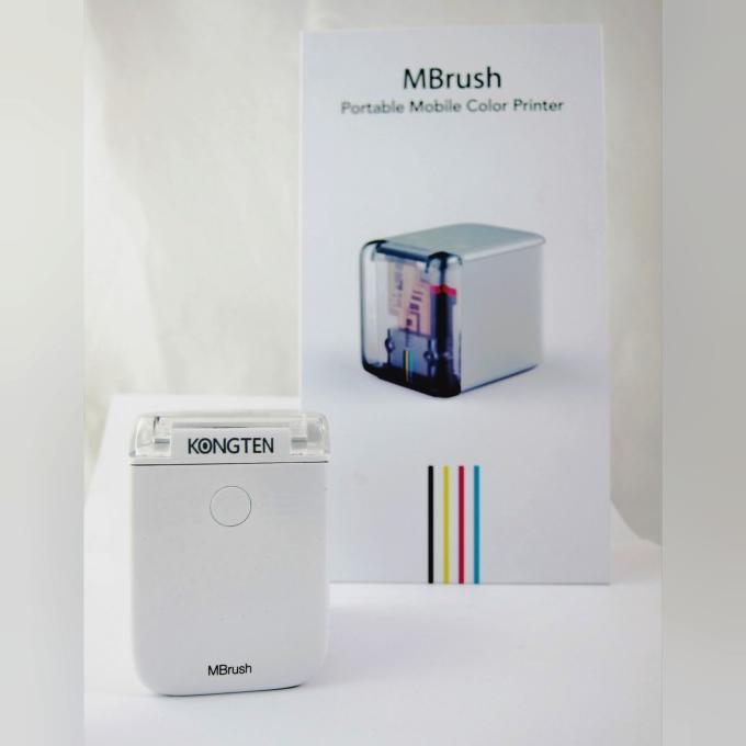 Jual Mbrush Kongten Handheld Printer Portable Mini Inkjet Printer Color ...