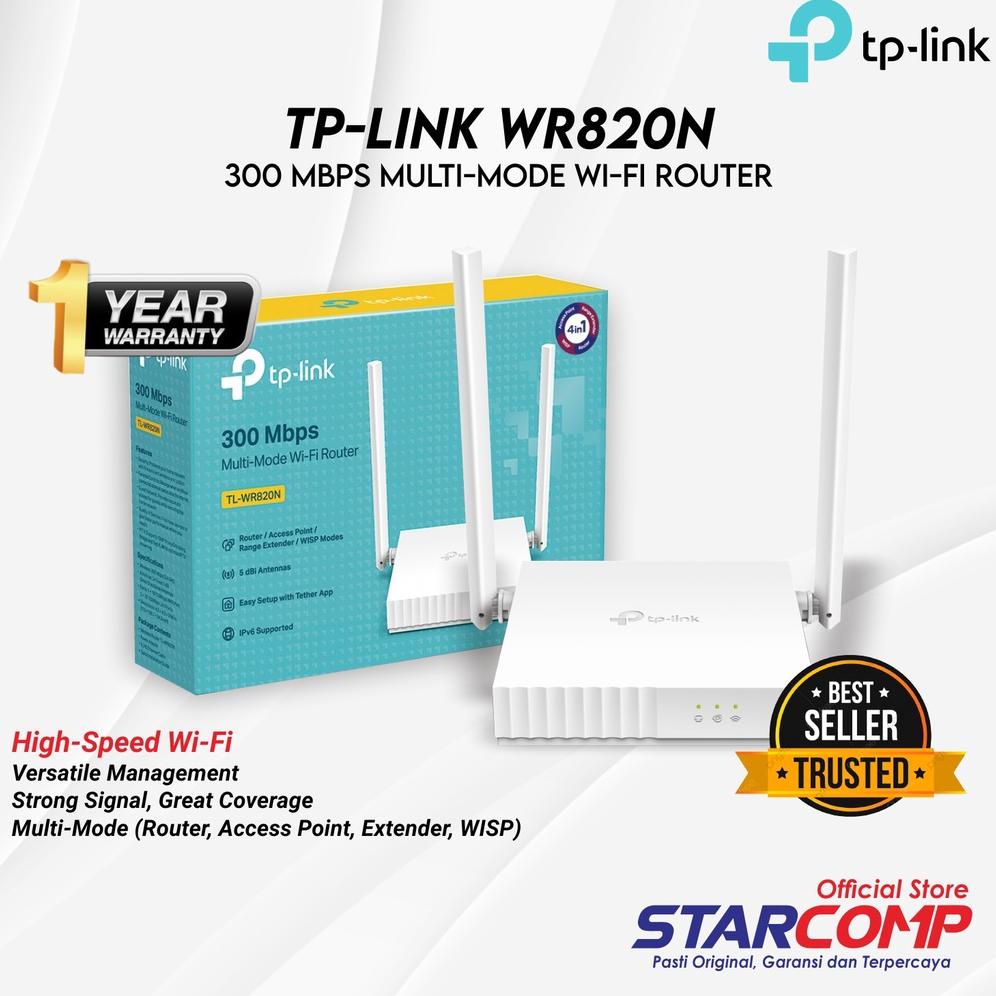 Jual TP-LINK TL-WR820N 300Mbps Wireless N Router tplink wr820 TL WR820N ...