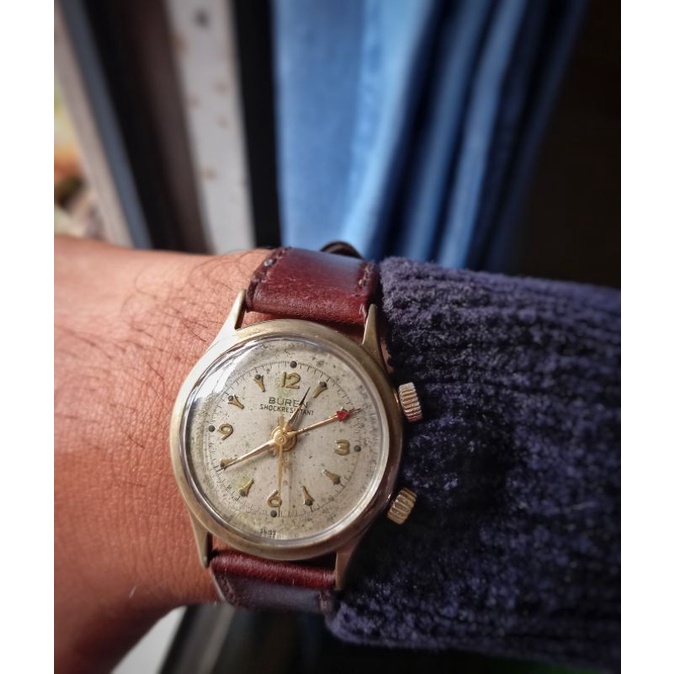 Jual jam arloji vintage kuno jadul klasik merk buren original rare ...