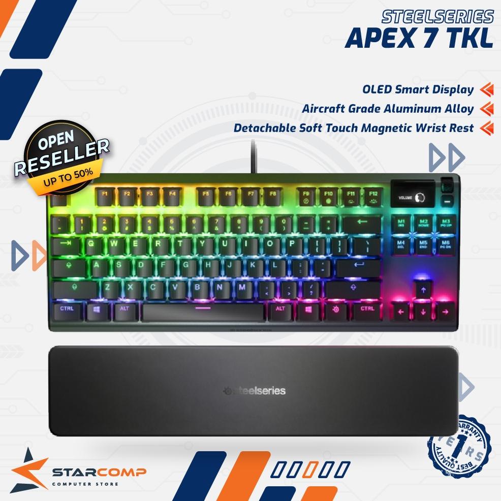 Jual SteelSeries Apex 7 TKL Keyboard Gaming | Shopee Indonesia