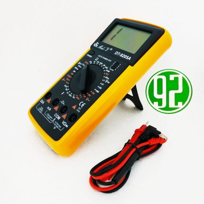 Jual MULTITESTER DIGITAL / AVOMETER DIGITAL MEL-V DT-9205A | Shopee ...