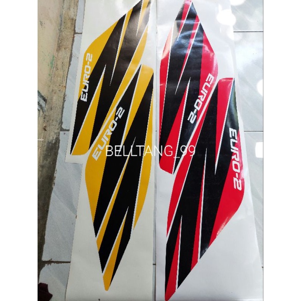 Jual Stiker sticker pintu isuzu elf euro2 nkr nhr/ stiker pintu isuzu ...