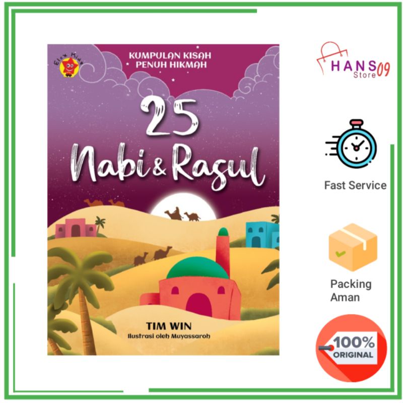 Jual Kumpulan Kisah Penuh Hikmah: 25 Nabi dan Rasul | Shopee Indonesia