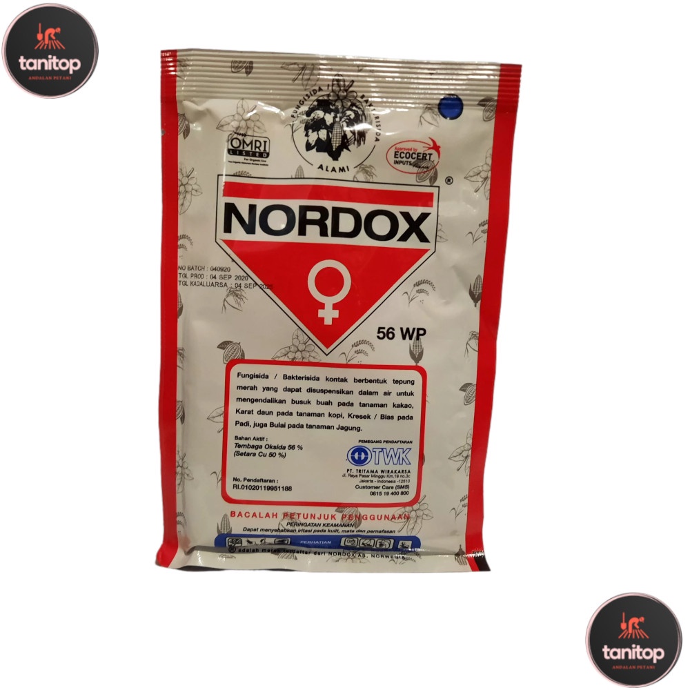 Jual Nordox 100 Gram Tembaga Hidroksida Fungisida dan Bakterisida Anti ...