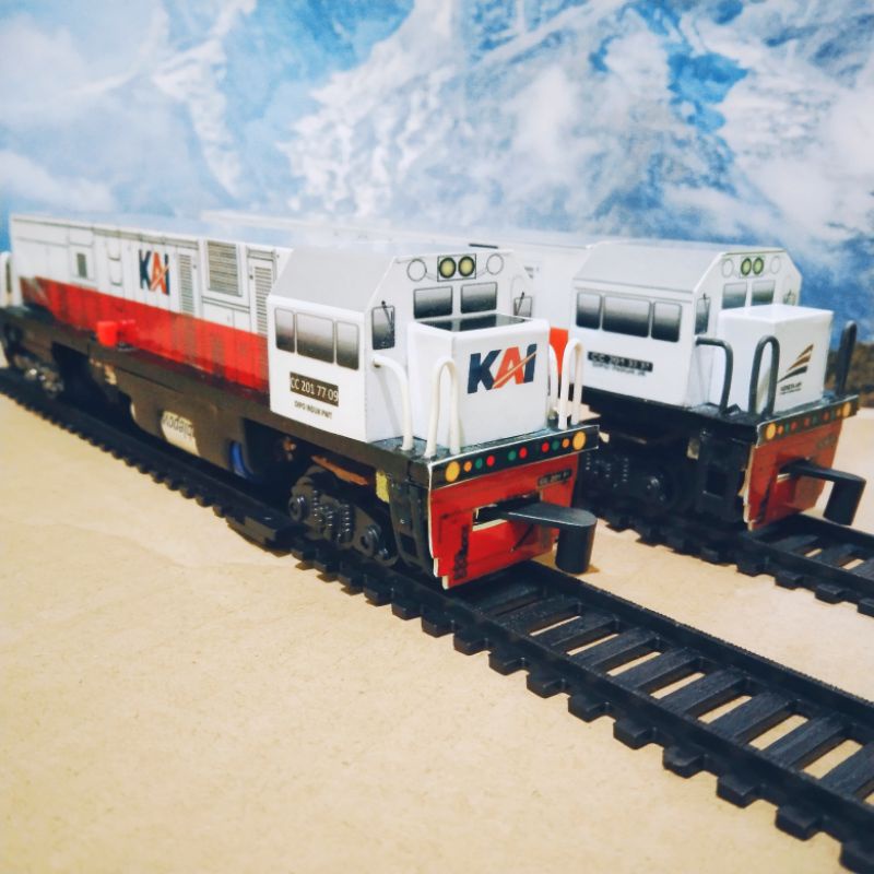 Jual Kereta Api Indonesia | Gerbong Penumpang | Lokomotif CC201 CC203 ...