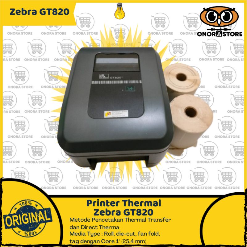 Jual Printer Thermal Zebra GT820 ( SALE!!! ) | Shopee Indonesia