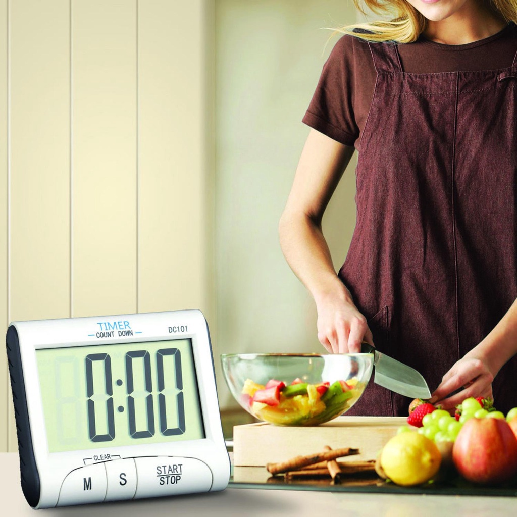 Jual DIGITAL SERIES Jam Masak Digital Cooking Timer Count Down - DC101 | Shopee Indonesia