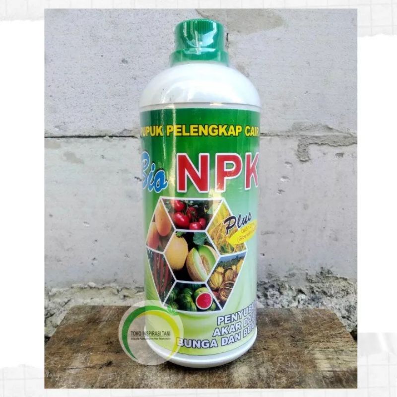 Jual Pupuk Pelengkap Cair BIO NPK Plus 1 Liter / NPK Pupuk Cair 1 Liter | Shopee Indonesia