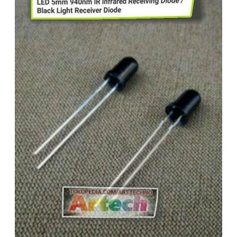 Jual led dioda 5mm 940nm IR Infrared diode receiver | Shopee Indonesia