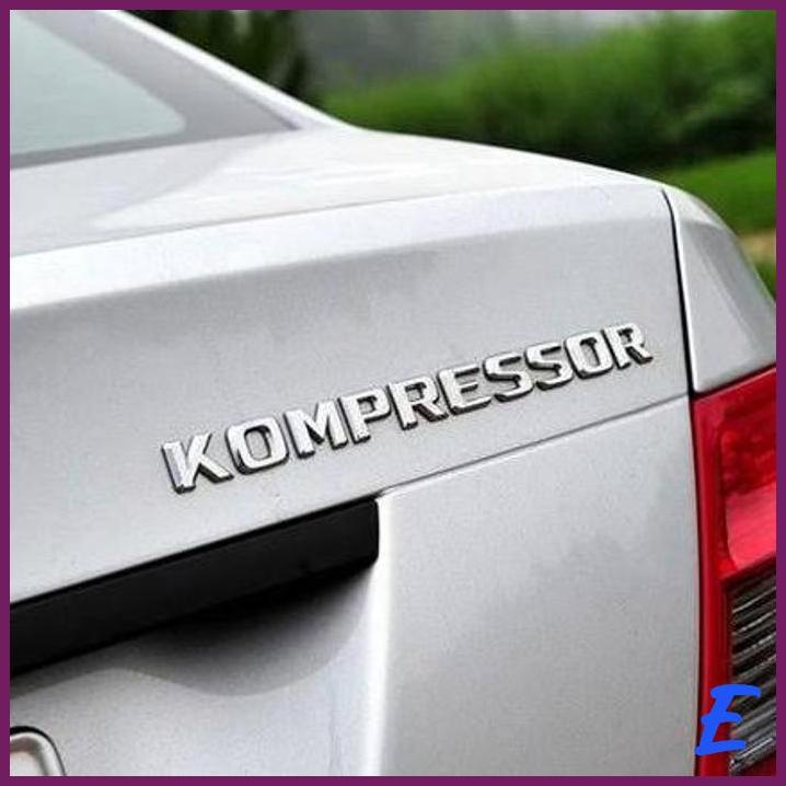 Jual EMBLEM TULISAN KOMPRESSOR MERCEDES BENZ EMBLEM BAGASI KOMPRESSOR ...