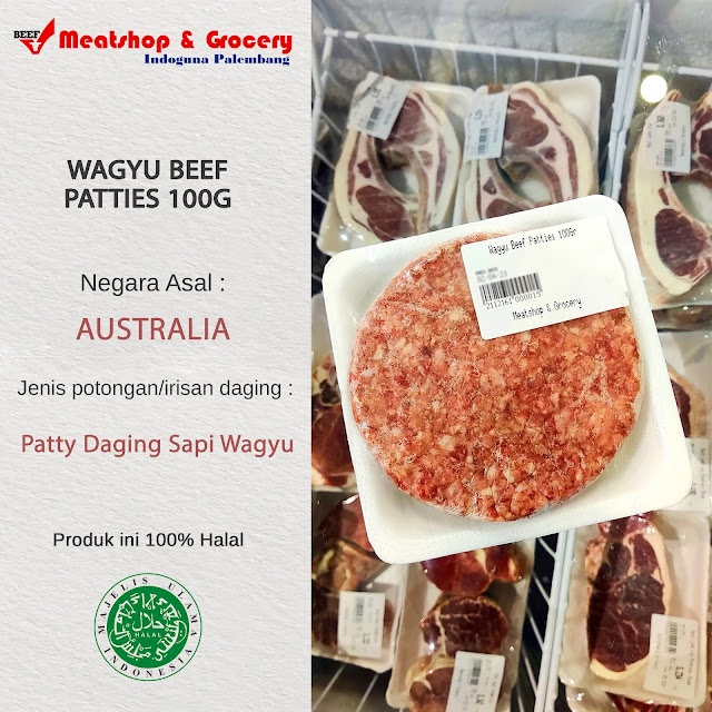 Jual Wagyu Beef Patties | Pati Danging Sapi Wagyu 100% Halal - Meatshop ...