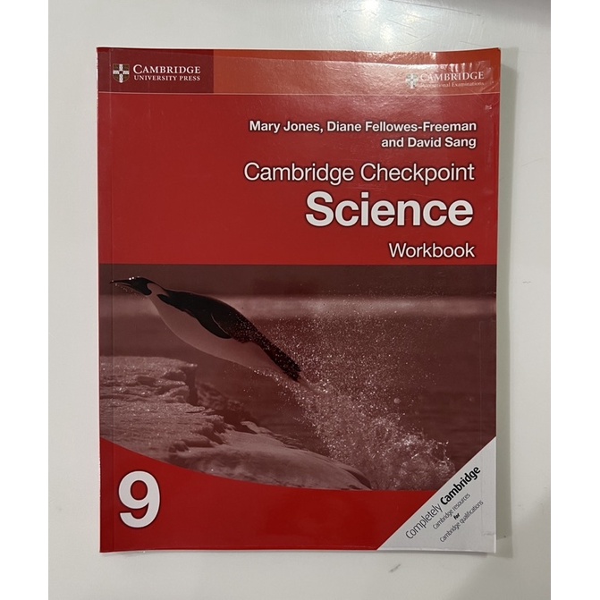 Jual CAMBRIDGE CHECKPOINT SCIENCE WORKBOOK & COURSEBOOK 9 (masih baru ...