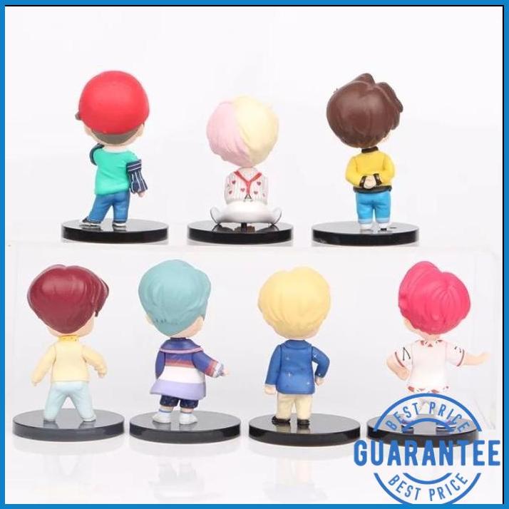 Jual MINI FIGURE ACTION FIGURE BTS BT21 ARMY BANGTAN BOYS KPOP IDOL TOPPER | WRFG | | Shopee ...