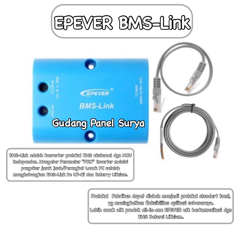 Jual EPEVER BMS-Link Epever BMS Protocol Conversion Module | Shopee ...