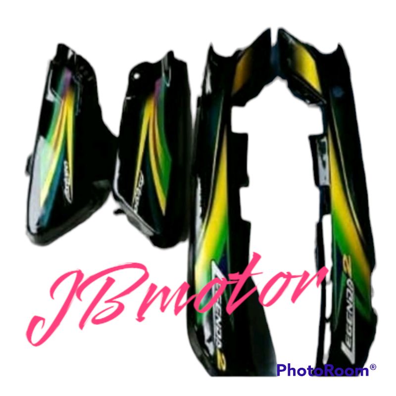Jual cover body dan box aki grand.legenda2 + striping bisa pilih warna ...