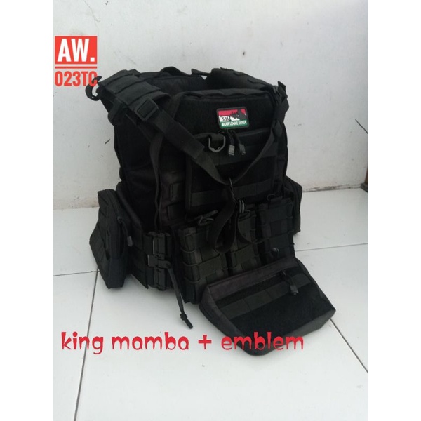 Jual Body vest tactical / rompi brimob / rompi Tni tactical / rompi ...