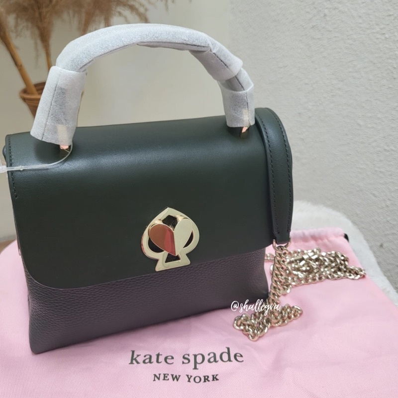 Jual New Kate spade Original Authentic Romy Mini Top Handle warna hijau ...