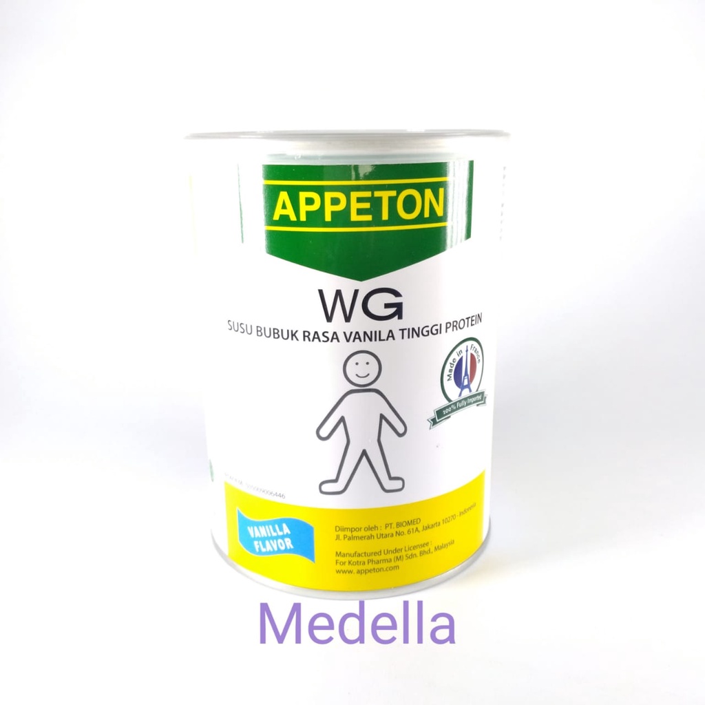 Jual Appeton Weight Gain Rasa Vanilla 450 gram | Shopee Indonesia