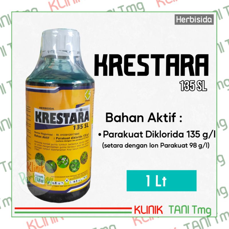 Jual KRESTARA 135SL Herbisida Kontak Ampuh untuk mematikan Rumput Liar ...