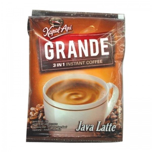Jual KAPAL API KOPI INSTANT 3 IN 1 GRANDE JAVA LATTE SCT 20g | Shopee ...