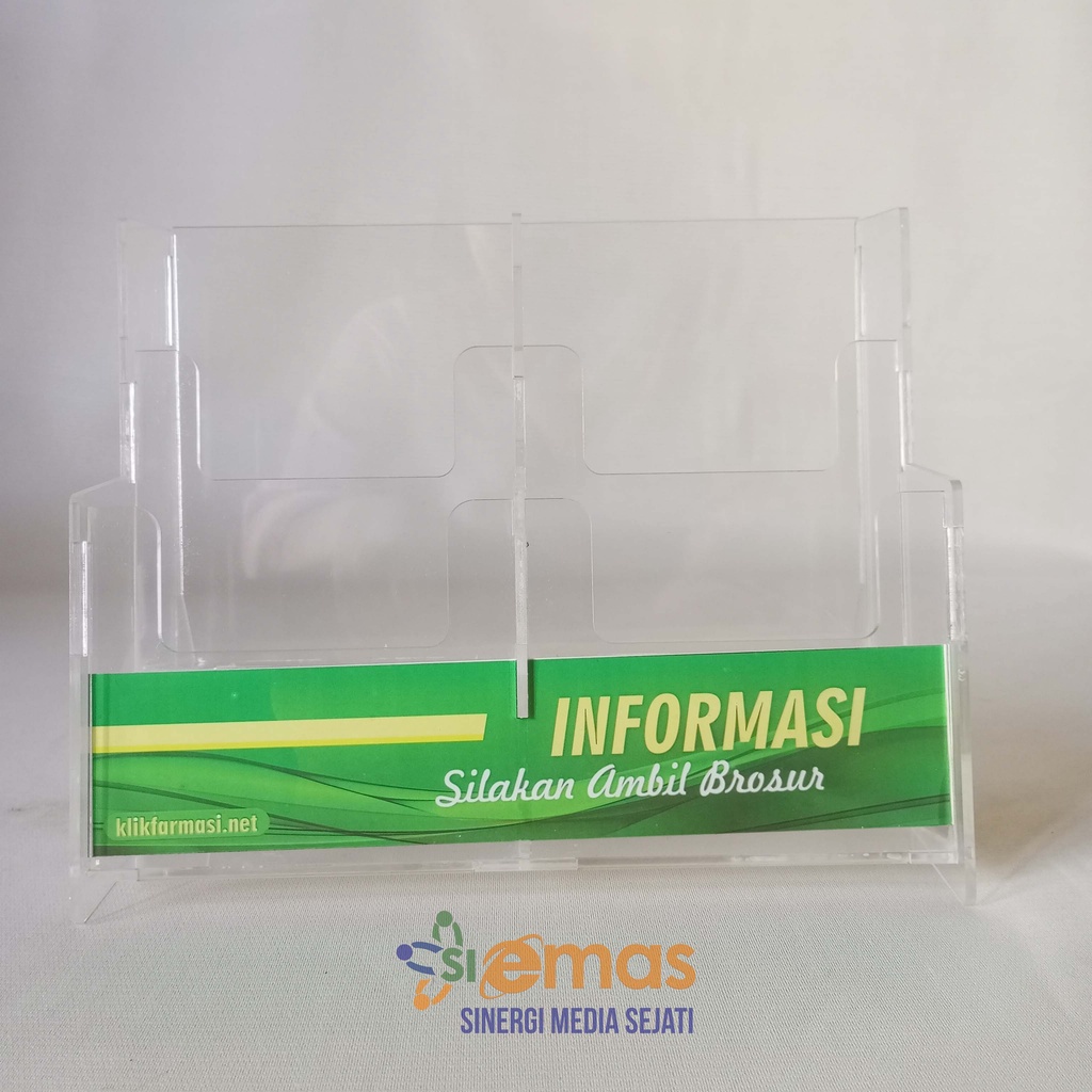 Jual Akrilik Tempat Leaflet | Akrilik Rak Leaflet | Akrilik Tempat ...