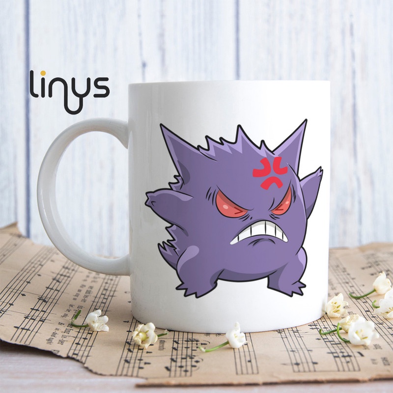 Jual Mug gelas pokemon gengar angry | Shopee Indonesia