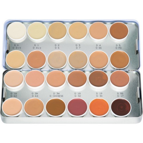 Jual DERMACOLOR FOUNDATION PALETTE 24 WARNA | Shopee Indonesia