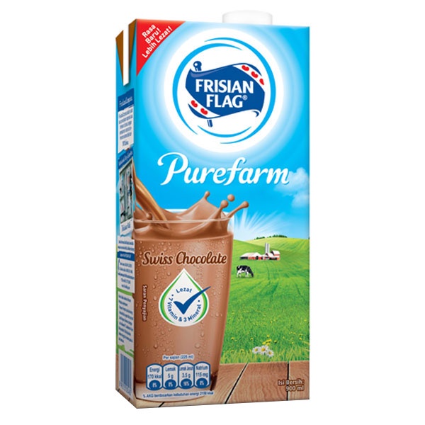 Jual FRISIAN FLAG UHT COKLAT 946 ML - SUSU | Shopee Indonesia