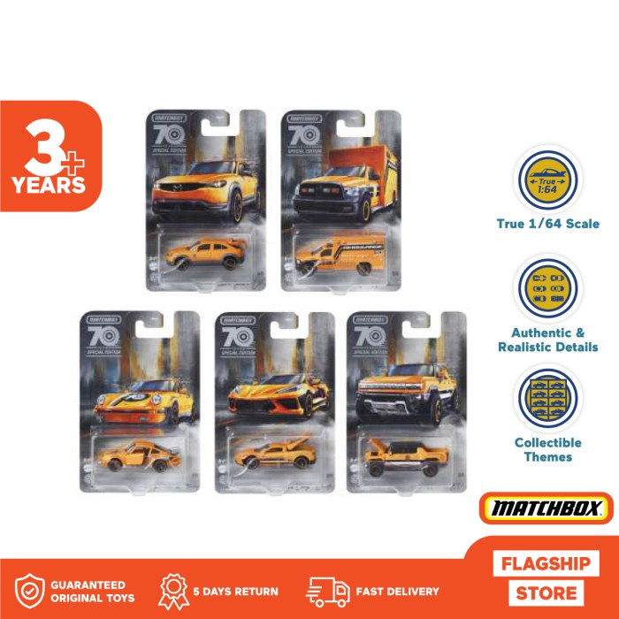 Jual Promo!!! Matchbox 70Th Anniversary Dash A Series Bundle Terlaris ...