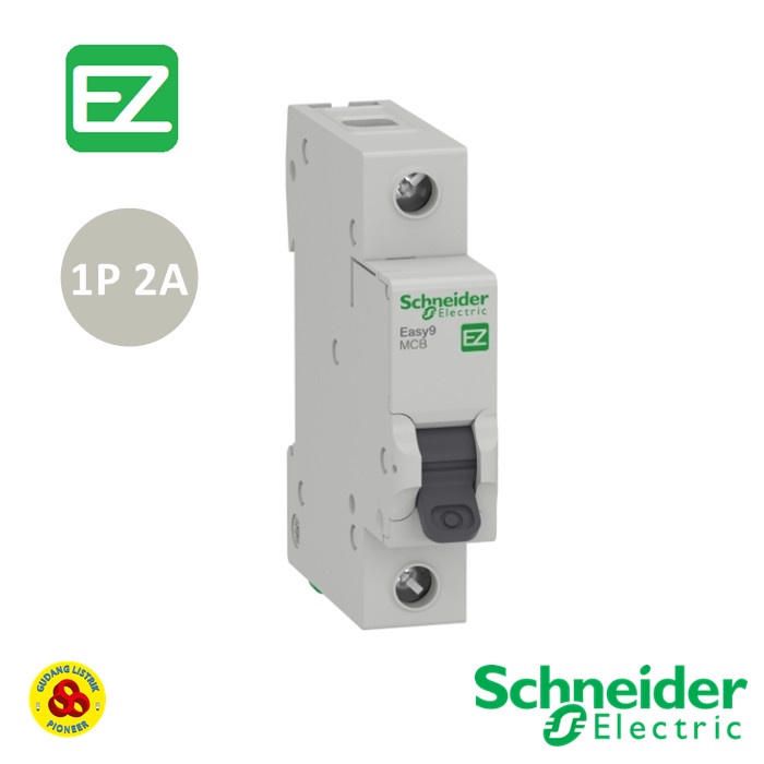 Jual Komp Schneider Mcb 1P 2A Easy9 Ez9F34102 4,5Ka Mcb 1 Phase 2 Amp | Shopee Indonesia