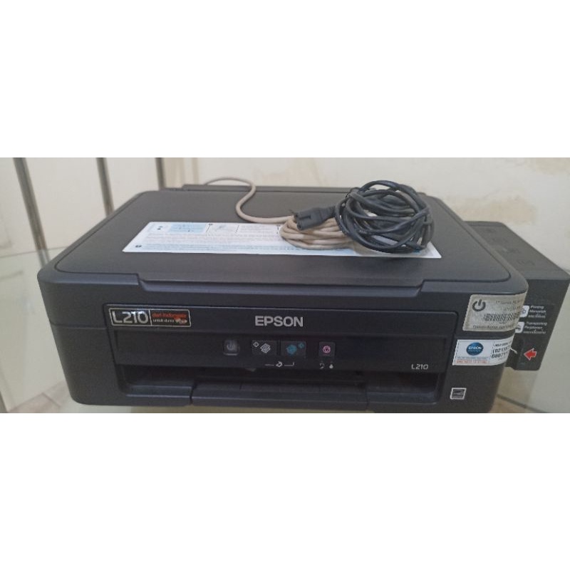 Jual Printer Epson L210 Print Scan Copy Second Pemakaian Sendiri ...