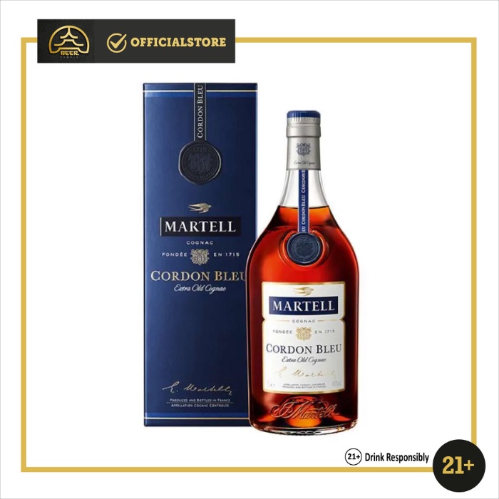 Jual Martell Cordon Bleu Extra Cognac 1000ml | Shopee Indonesia