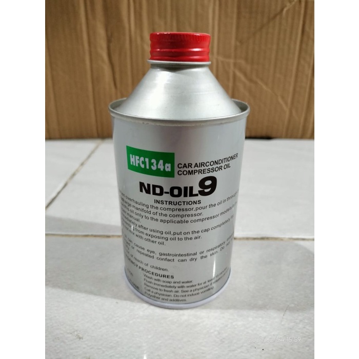Jual SNGE Oli Oil Compressor Kompresor AC ND-9 R134 HFC 134A ORI JAPAN ...