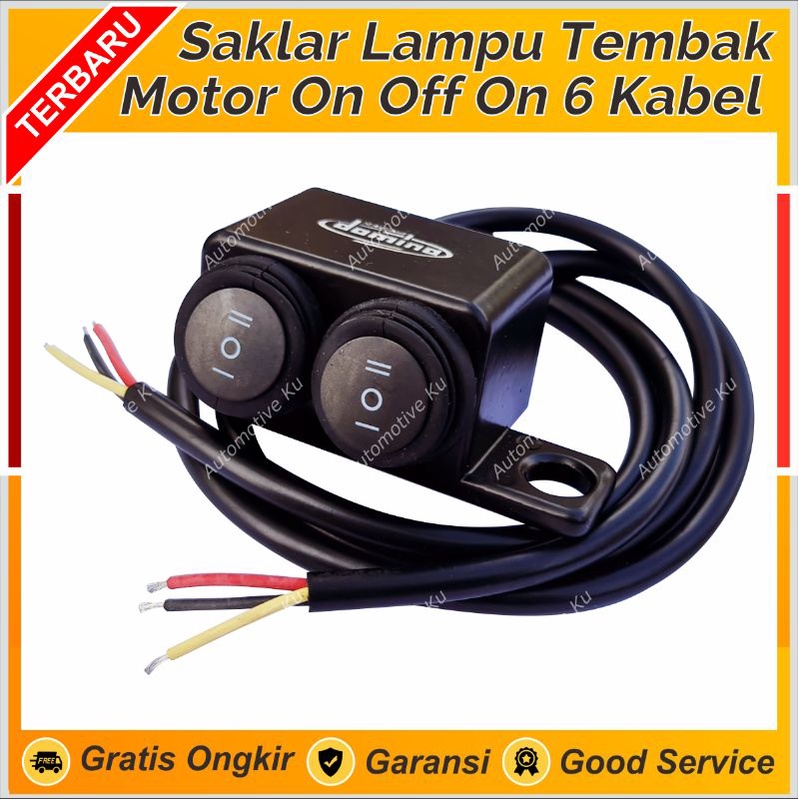 Jual SAKLAR SWITCH TOMBOL LAMPU TEMBAK SOROT TAMBAHAN STOP ENGINE ...