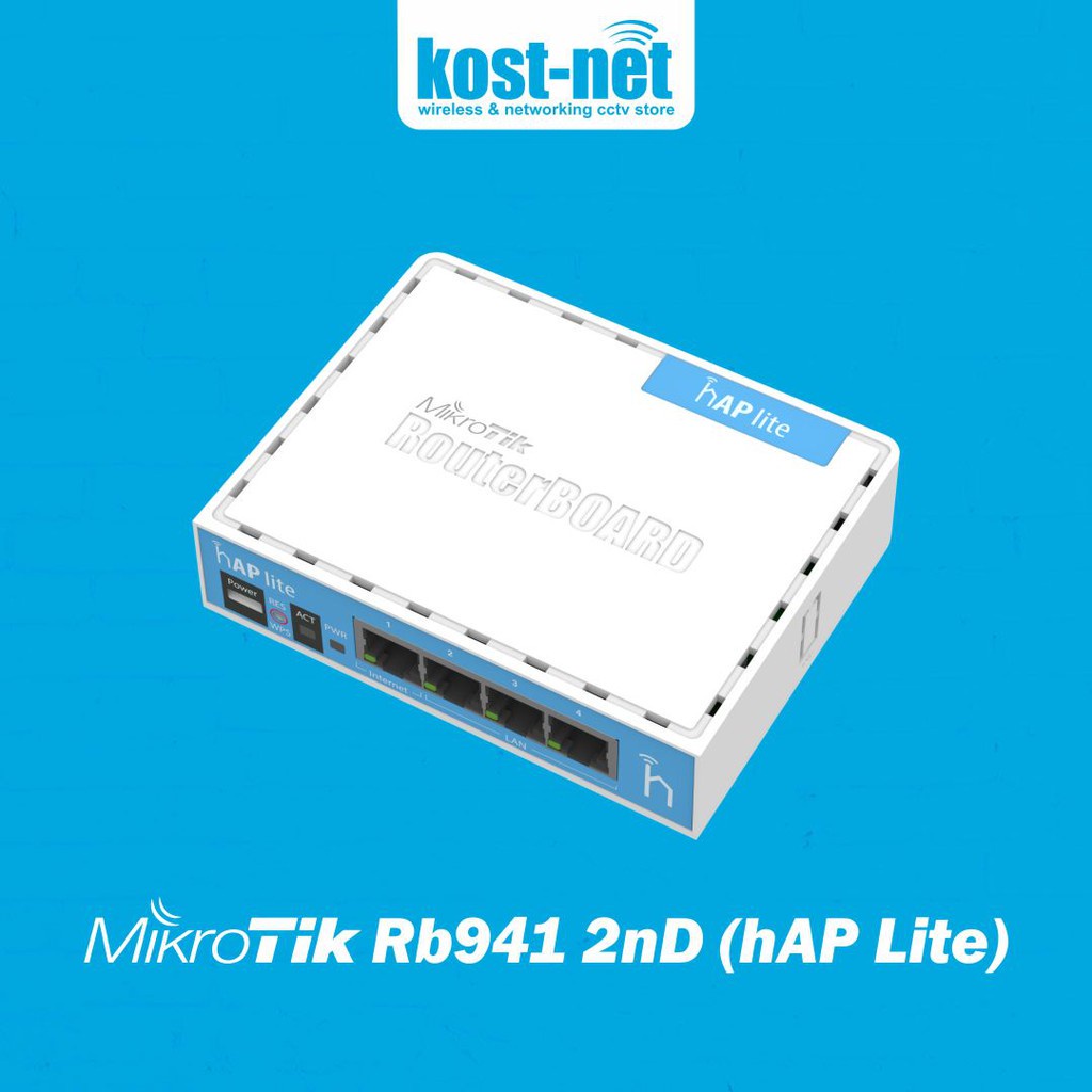 Jual RouterBoard Mikrotik rb941 2nd RB941-2nD - HAP Lite | Shopee Indonesia