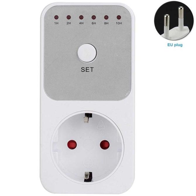 Jual STOP KONTAK TIMER DIGITAL COLOKAN TIMER WOO | Shopee Indonesia