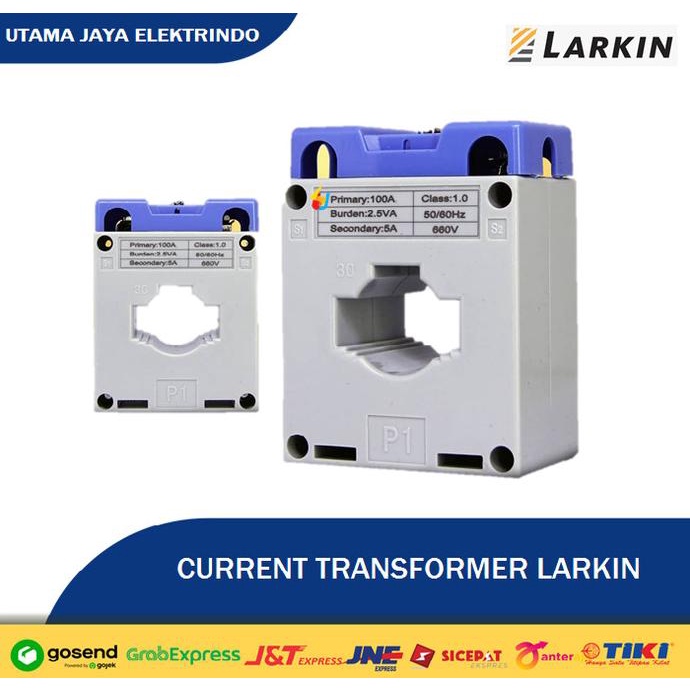 Jual Komponen Listrik Current Transformer Ct Lq-100 2000/5 A Larkin ...