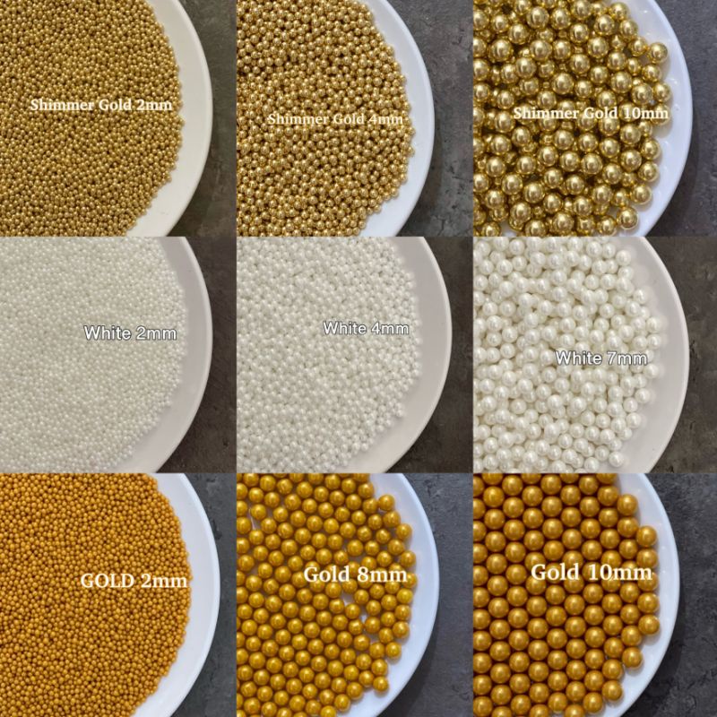 Jual Sprinkle Kue Mutiara 10gr Bisa Dimakan Hiasan Roti Ulang Tahun ...