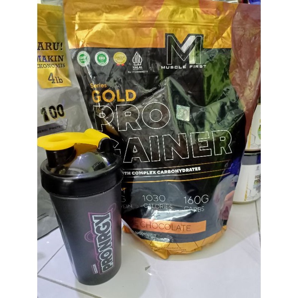 Jual M1 MUSCLE FIRST PRO GAINER 6LB Musclefirst Gold Weight Gain Mass ...