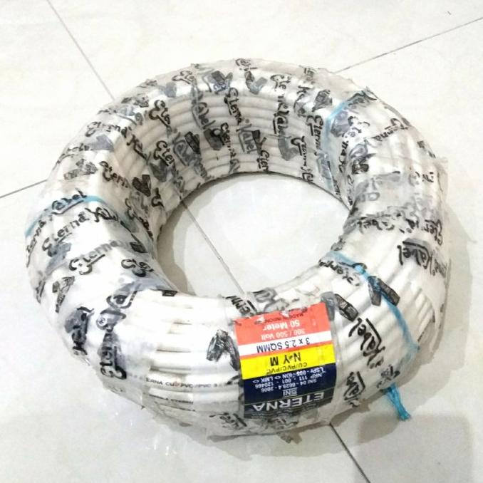 Jual {{{{{{] KABEL NYM 3X2,5 ETERNA PER(METER) | Shopee Indonesia