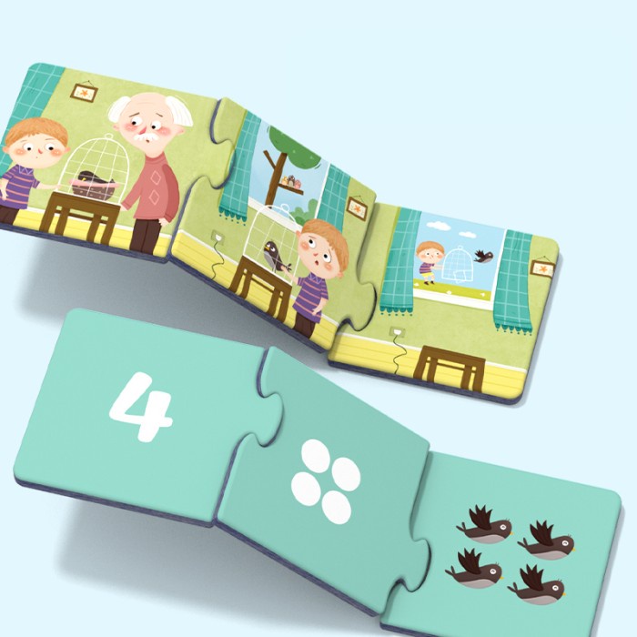 Jual PINWHEEL MATCHING GAME LITTLE STORYTELLER PUZZLE MATCH #ORIGINAL ...