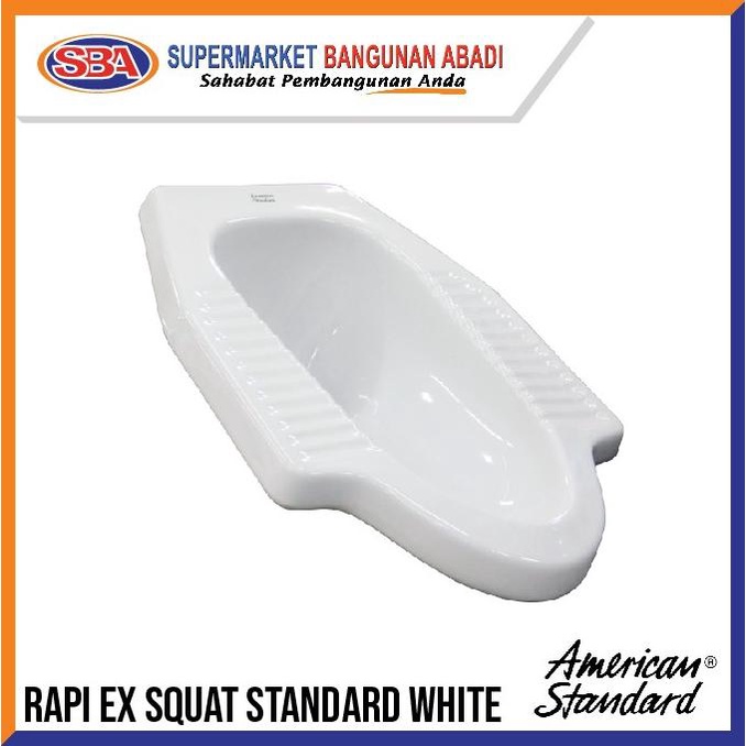 Jual Kloset Jongkok American Standard Rapi Ex White Original | Shopee ...