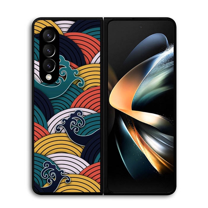 Jual Casing Samsung Z Flip 3 4 , Z Fold 3 4 5G Floating Color Spiral ...