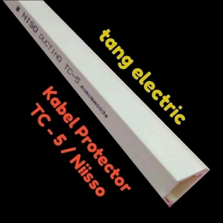 Jual Kabel Protector TC - 5 Niso /Ducting/cable duct/protector | Shopee Indonesia