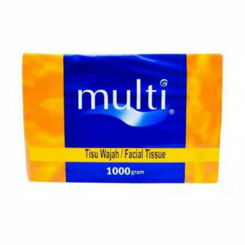 Jual ⭐ FACIAL TISSUE ⭐ Multi 1000 gram / 1kg ( Tissue Kering / Wajah ...