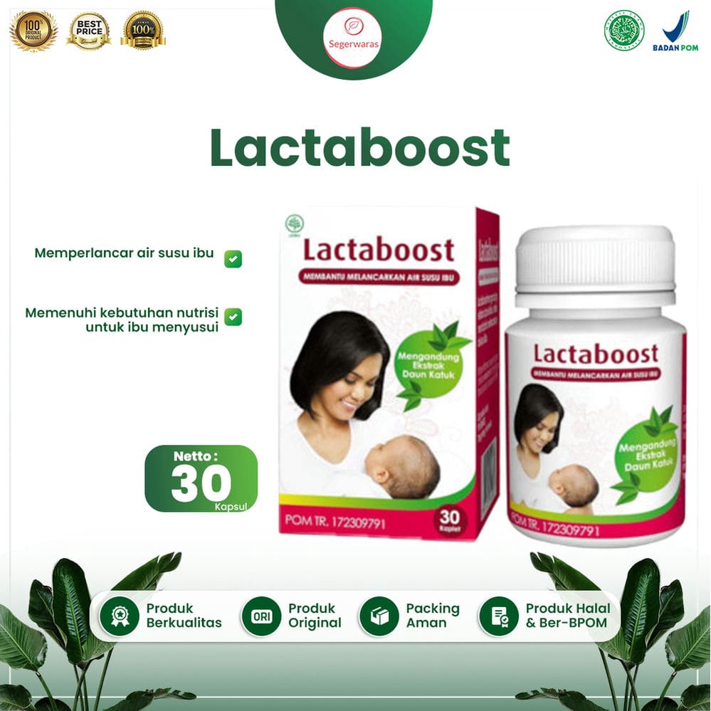 Jual obat pelancar asi yang ampuh lactaboost vitamin asi booster ...