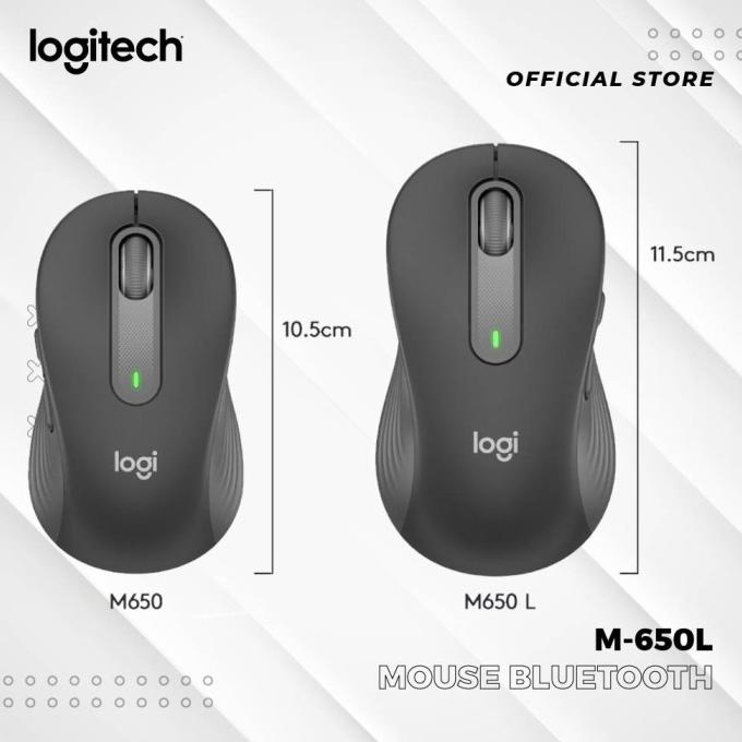 Jual Logitech Signature M650L / M 650 L Wireless Mouse | Shopee Indonesia